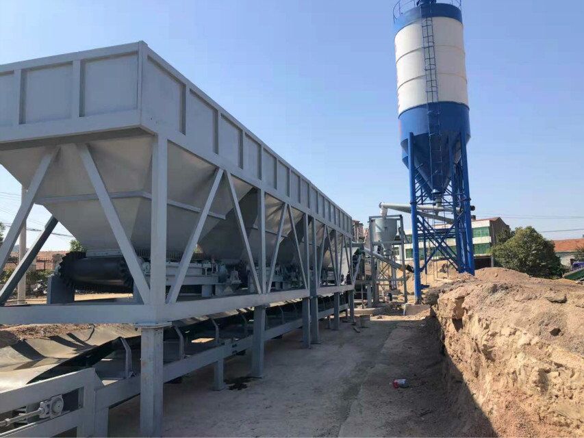 Composition system of concrete batching plant - Truseen Machinery