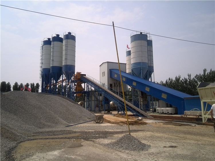 concrete batching plant installed in Pakistan - Truseen Machinery