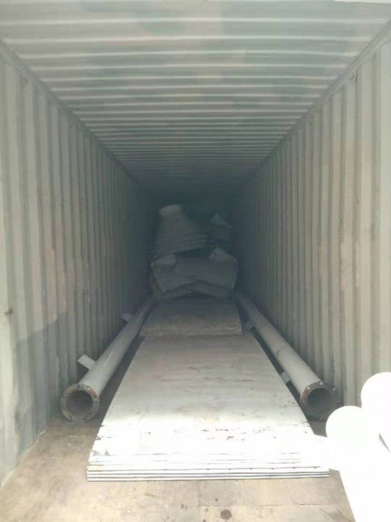 Loading of concrete mixing plant - Truseen Machinery