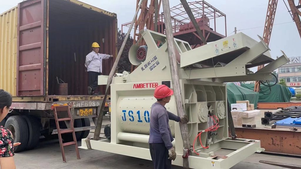 concrete batching plant -Loading - Truseen Machinery